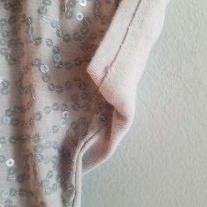 Chico's | Tops | Chicos Short Sleeve Sequin Top 2 Or L | Poshmark